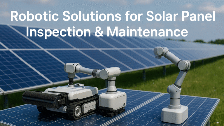 Robotic Solutions for Solar Panel Inspection & Maintenance ...